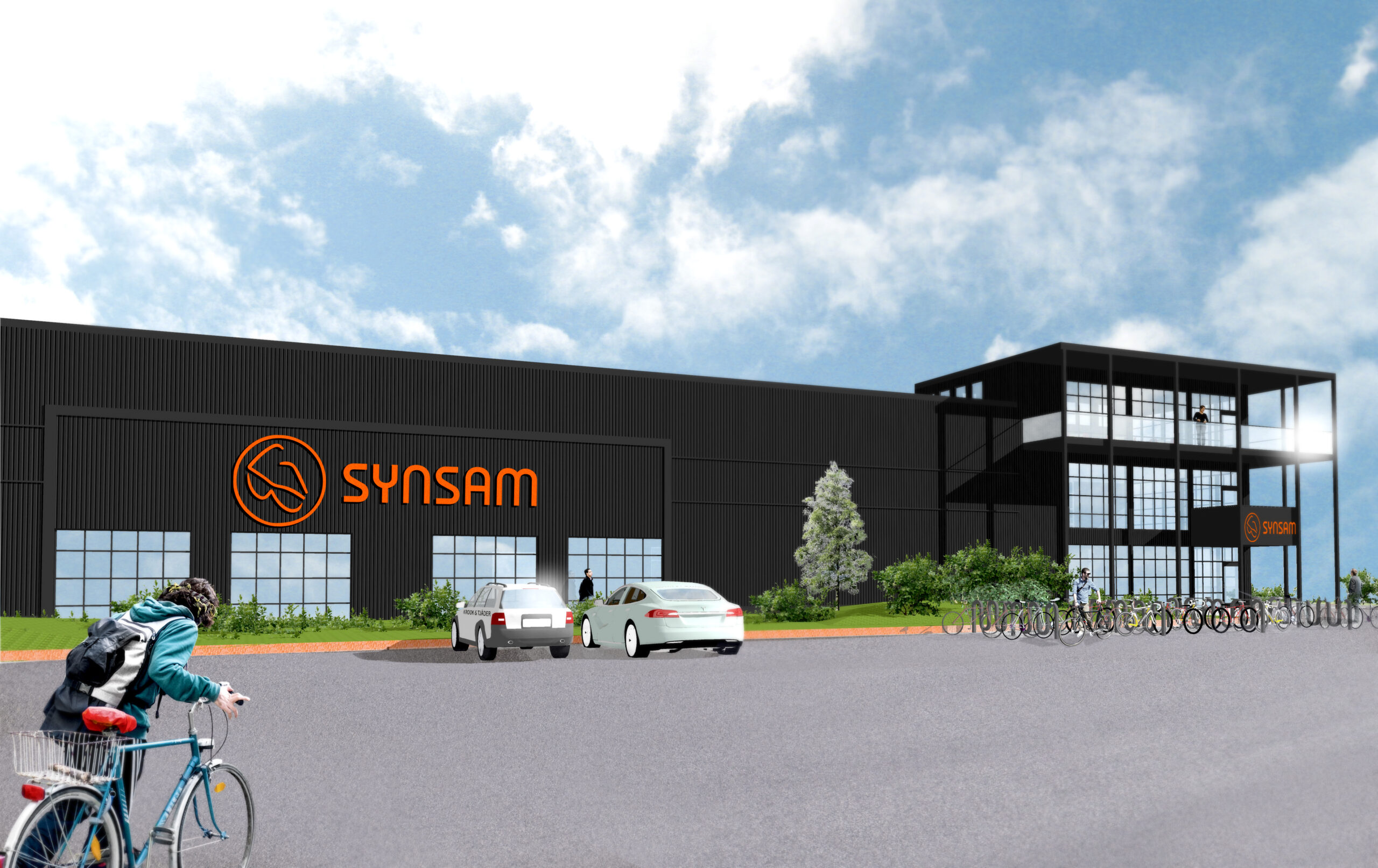Synsams glasögonfabrik hamnar i Östersund – Dagens Logistik