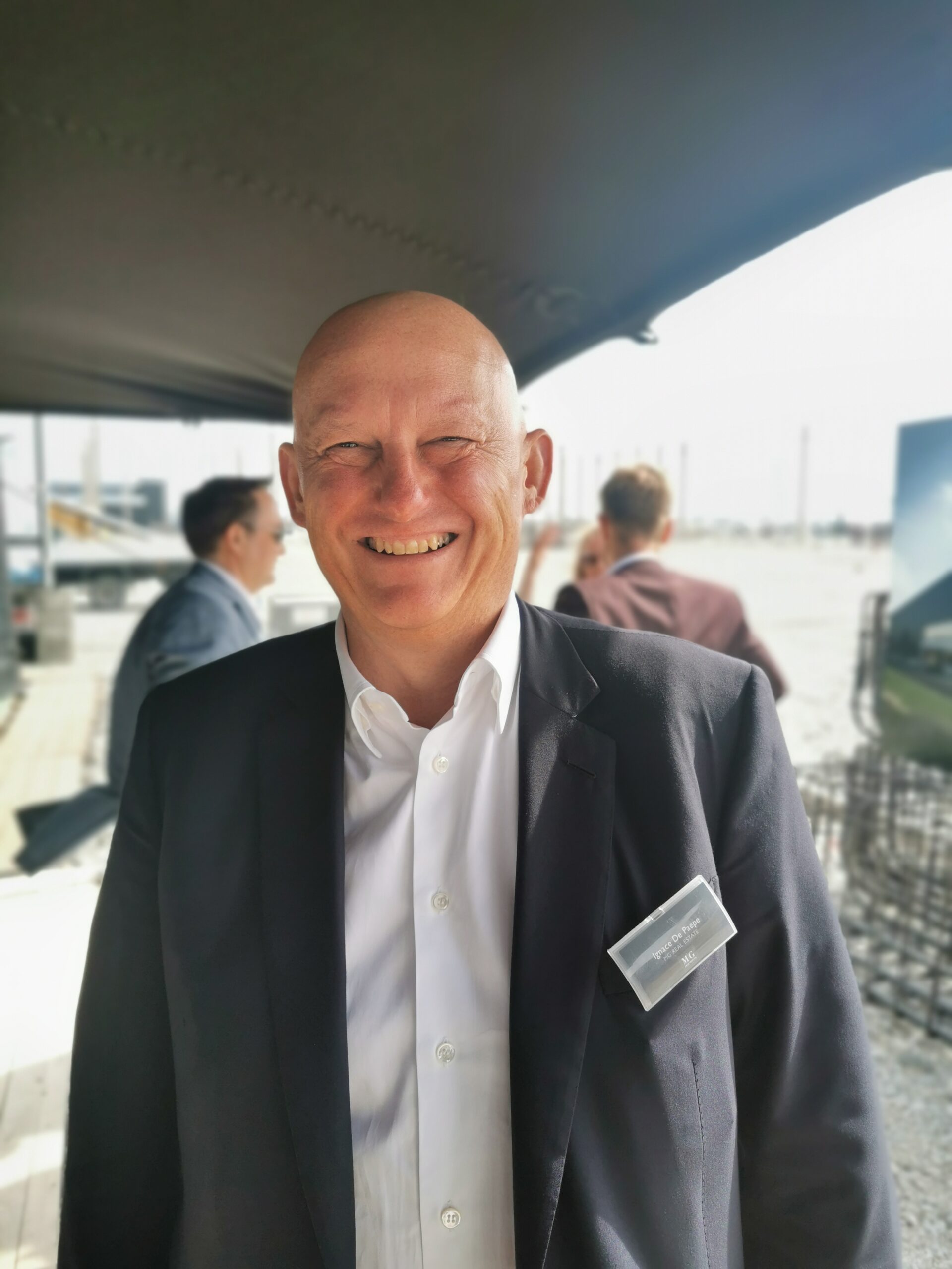 Första pelaren rest för MG i Malmö – Dagens Logistik